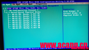 DELL R730服务器配置raid1+raid5-阿藏博客