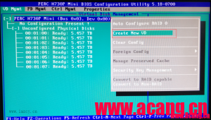 DELL R730服务器配置raid1+raid5-阿藏博客